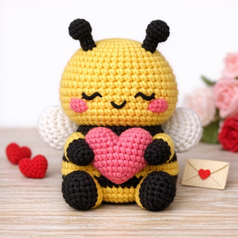 Amigurumi Bee Crochet Pattern PDF – Easy Beginner – Instant Download - Etsy