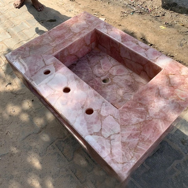 Rose Quartz Sink - Etsy