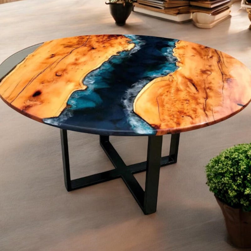 Epoxy Bar Table - Etsy