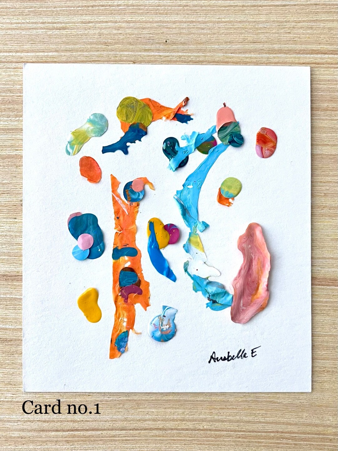 Drip Cards No.1-3 || Acrylic Pouring || Abstract Art - Etsy