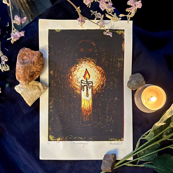 Reduction Linocut - Etsy