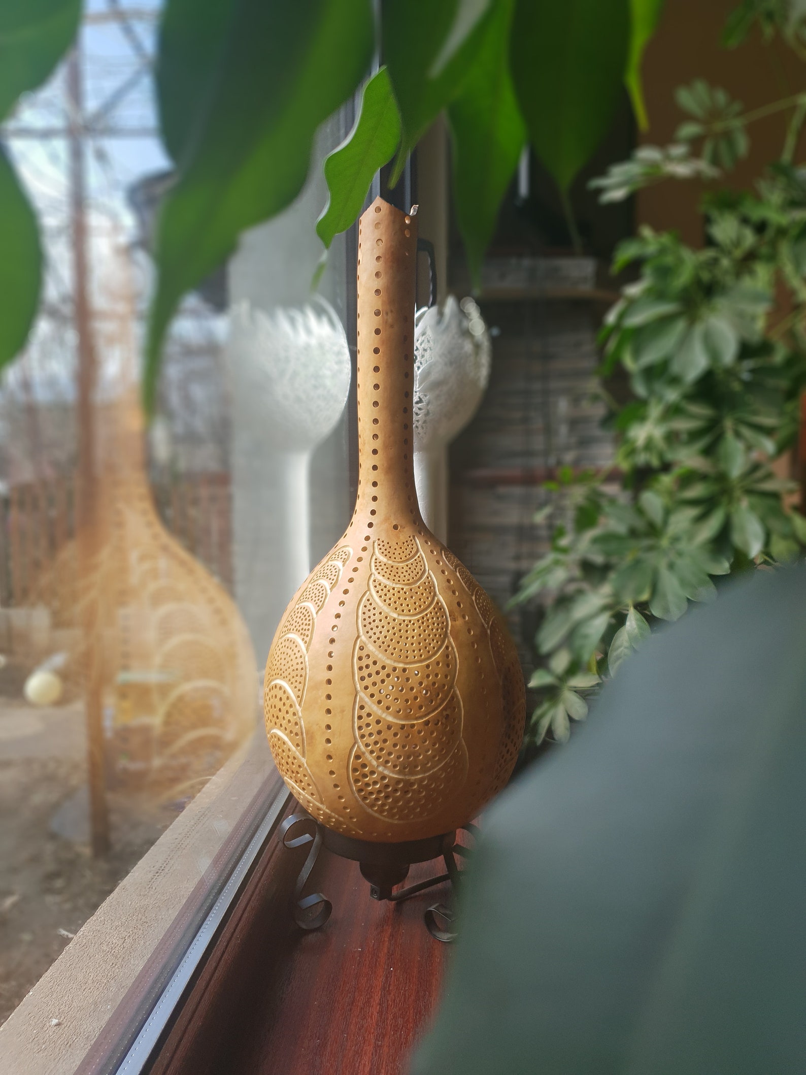 Gourd Lamp Gourd Lamp Decorative Lamp Handmade Lamp - Etsy