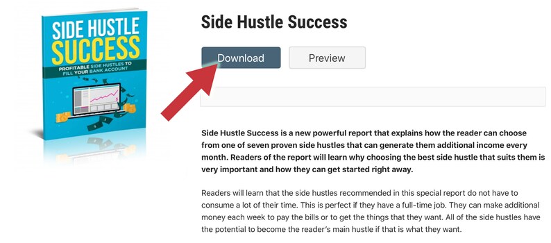 Side Hustle Success E-book - Etsy
