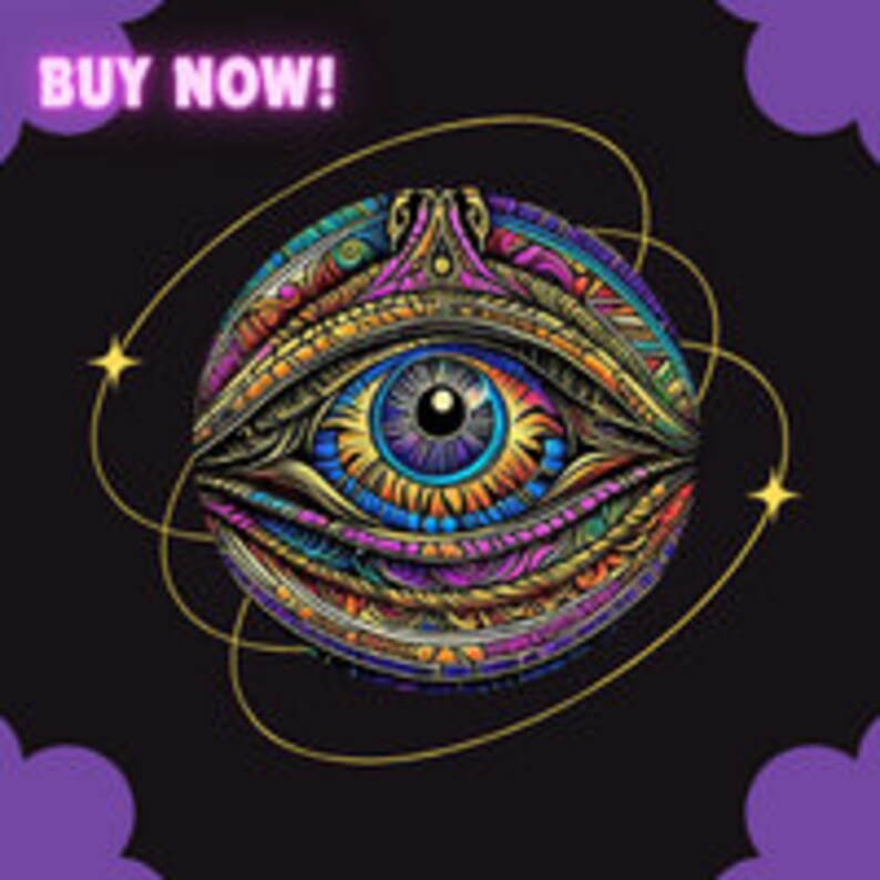 Purple Haze Magic Poster Artwork - Etsy