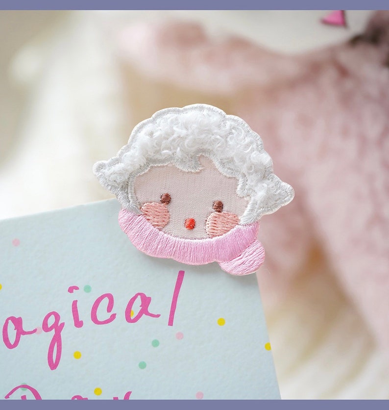 Super Cute Little Sheep Patches Self-adhesive Patch Sticker - Etsy