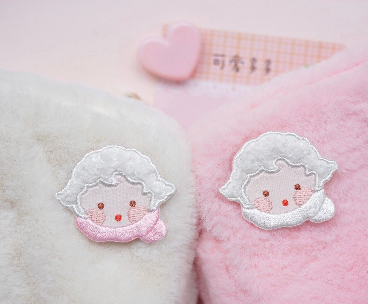 Super Cute Little Sheep Patches Self-adhesive Patch Sticker - Etsy