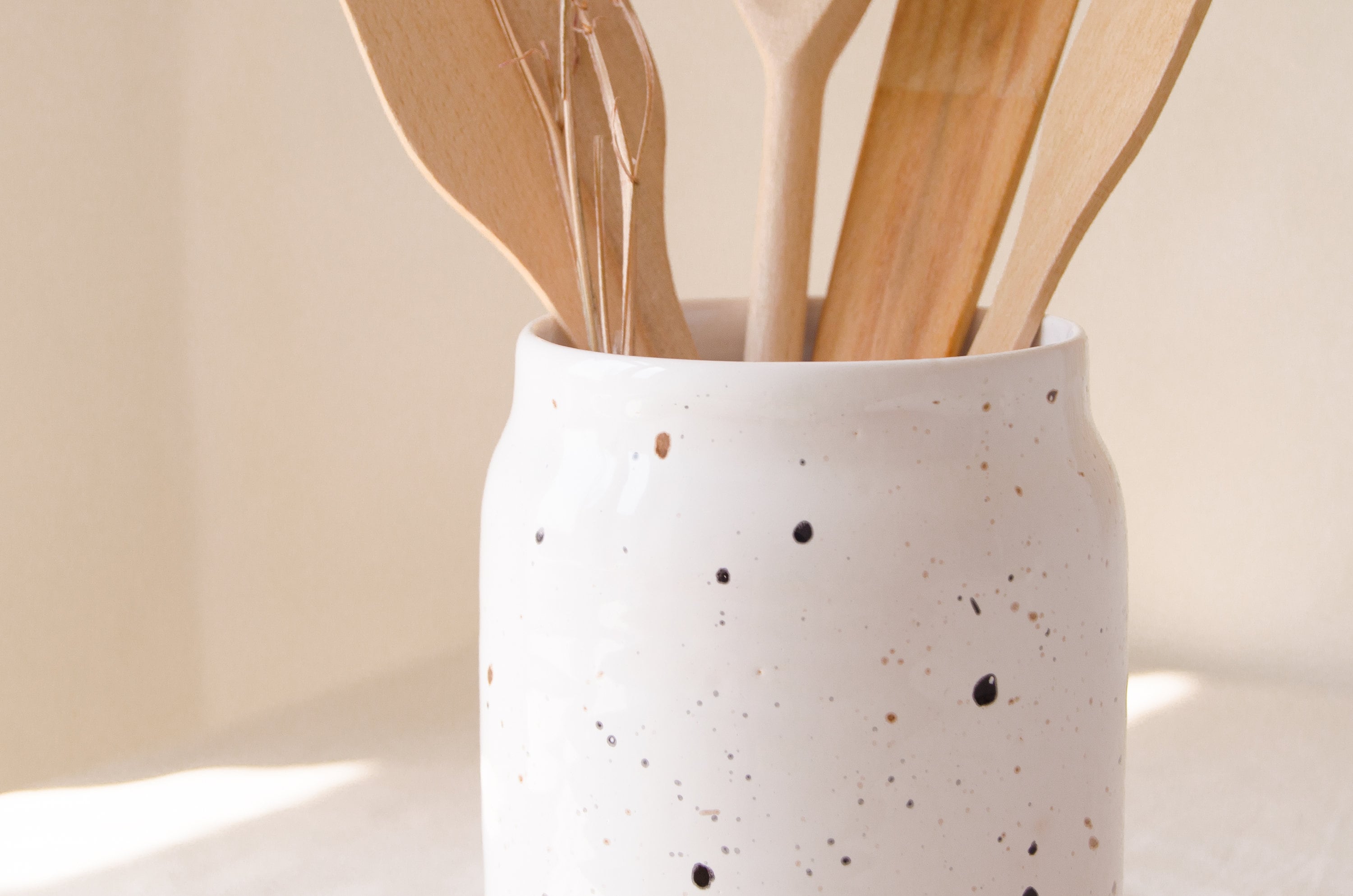 Utensil Holder Ceramic Utensil Holder Utensil Crock Kitchen - Etsy