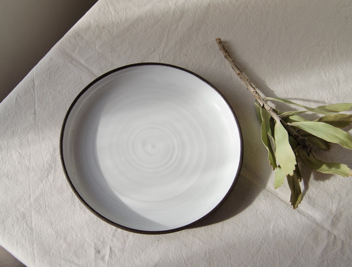 Ceramic Plate Dinner Plates Pottery Dinnerware Stoneware - Etsy
