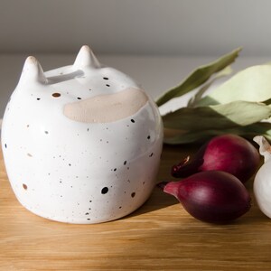 Salt Pig, Salt Cellar, Salt Pot, Sugar Bowl, Ceramic Bowl, Clay Bowl ...
