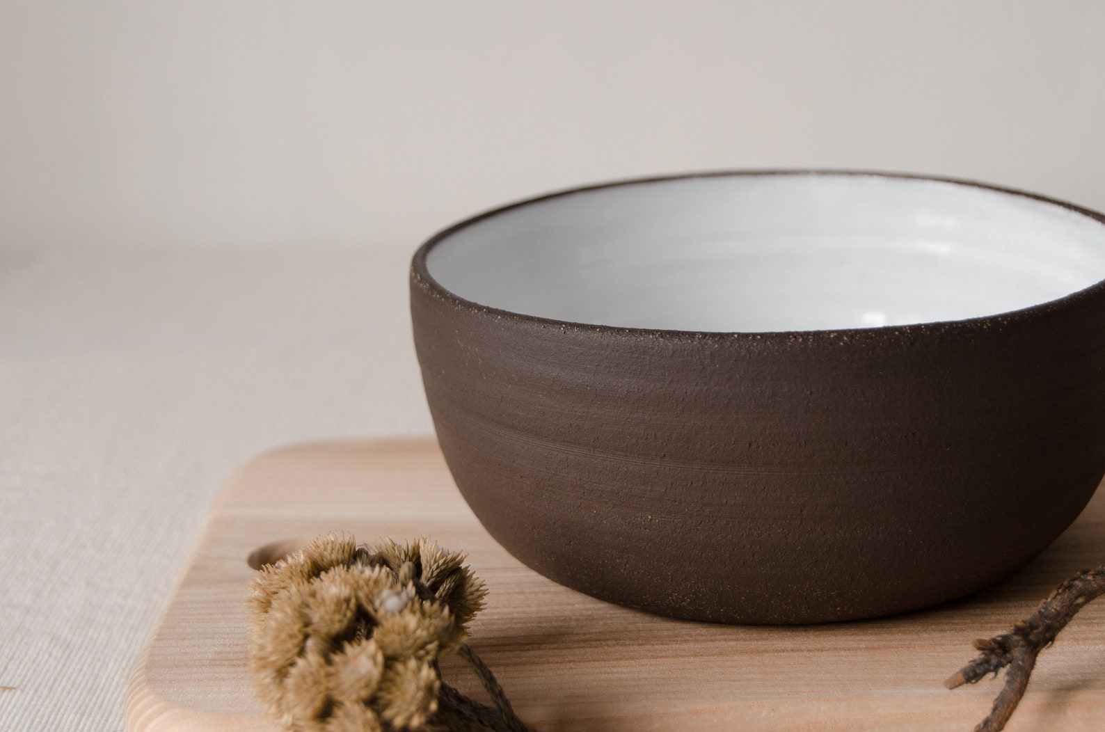 Dinnerware Set Pottery Dinner Set of 3 Ceramic Bowl Handmade | Etsy