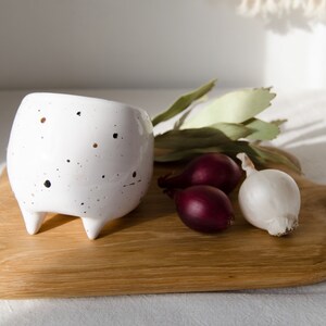 Salt Pig, Salt Cellar, Salt Pot, Sugar Bowl, Ceramic Bowl, Clay Bowl ...