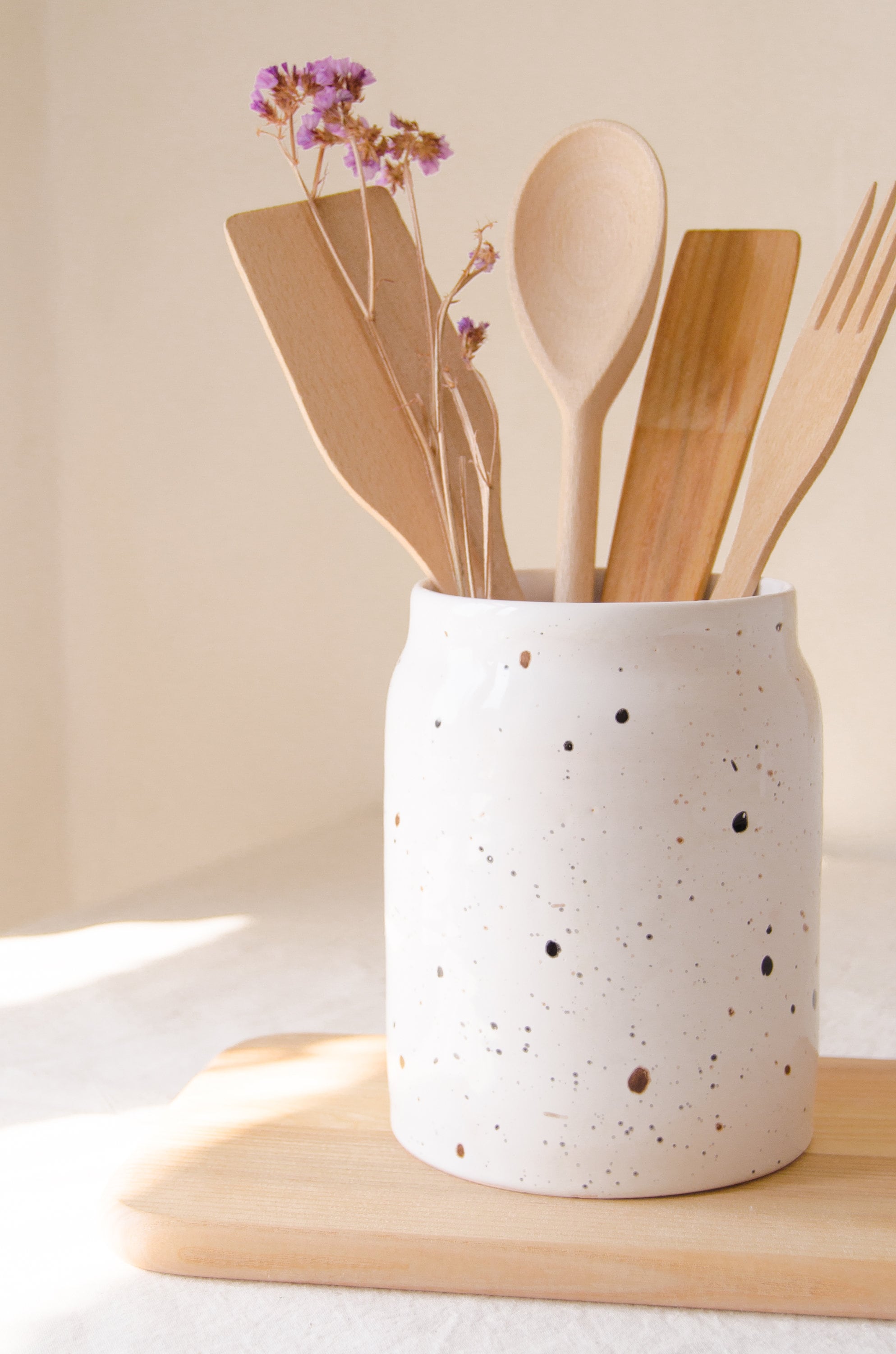 Utensil Holder Ceramic Utensil Holder Utensil Crock Kitchen - Etsy