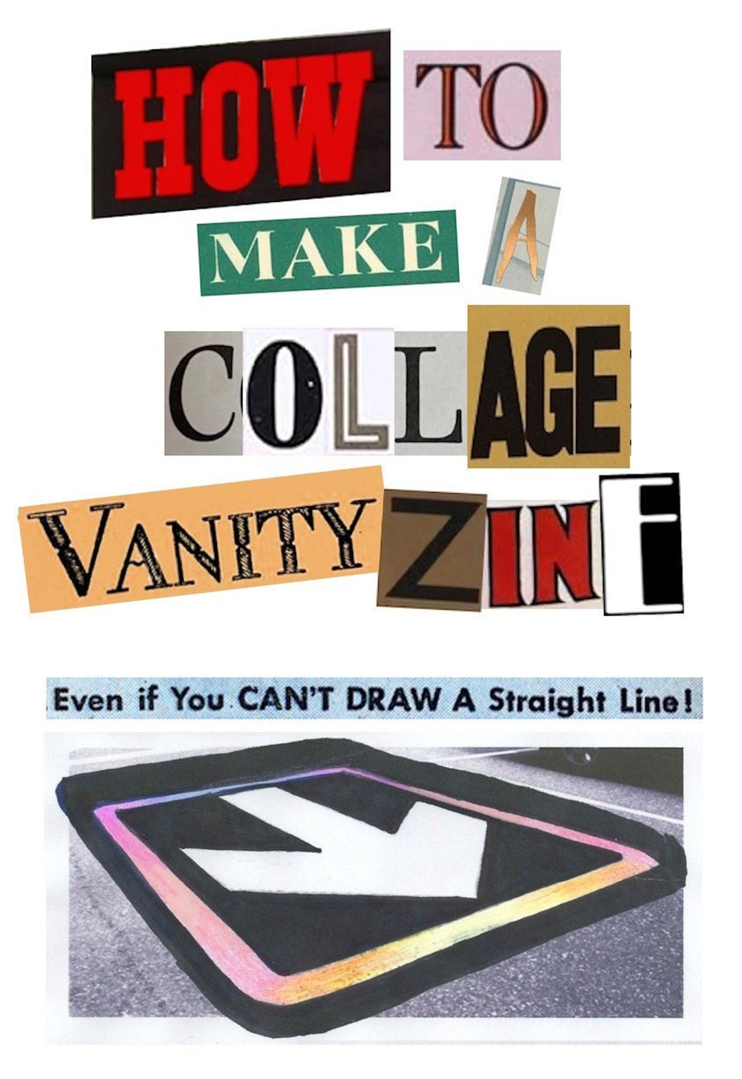 How to Make a Collage Zine - Etsy