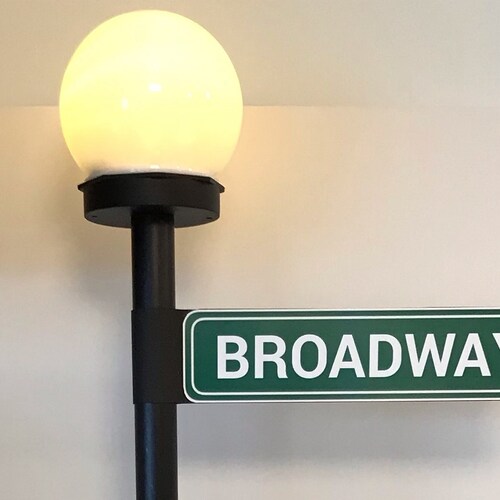 28-inch New York City NYC Centerpiece LED Lit Street Sign - Etsy