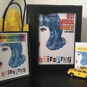 Set of 12 BROADWAY Musical Theatre MINI or SMALL Treat Gift Party Bags ...