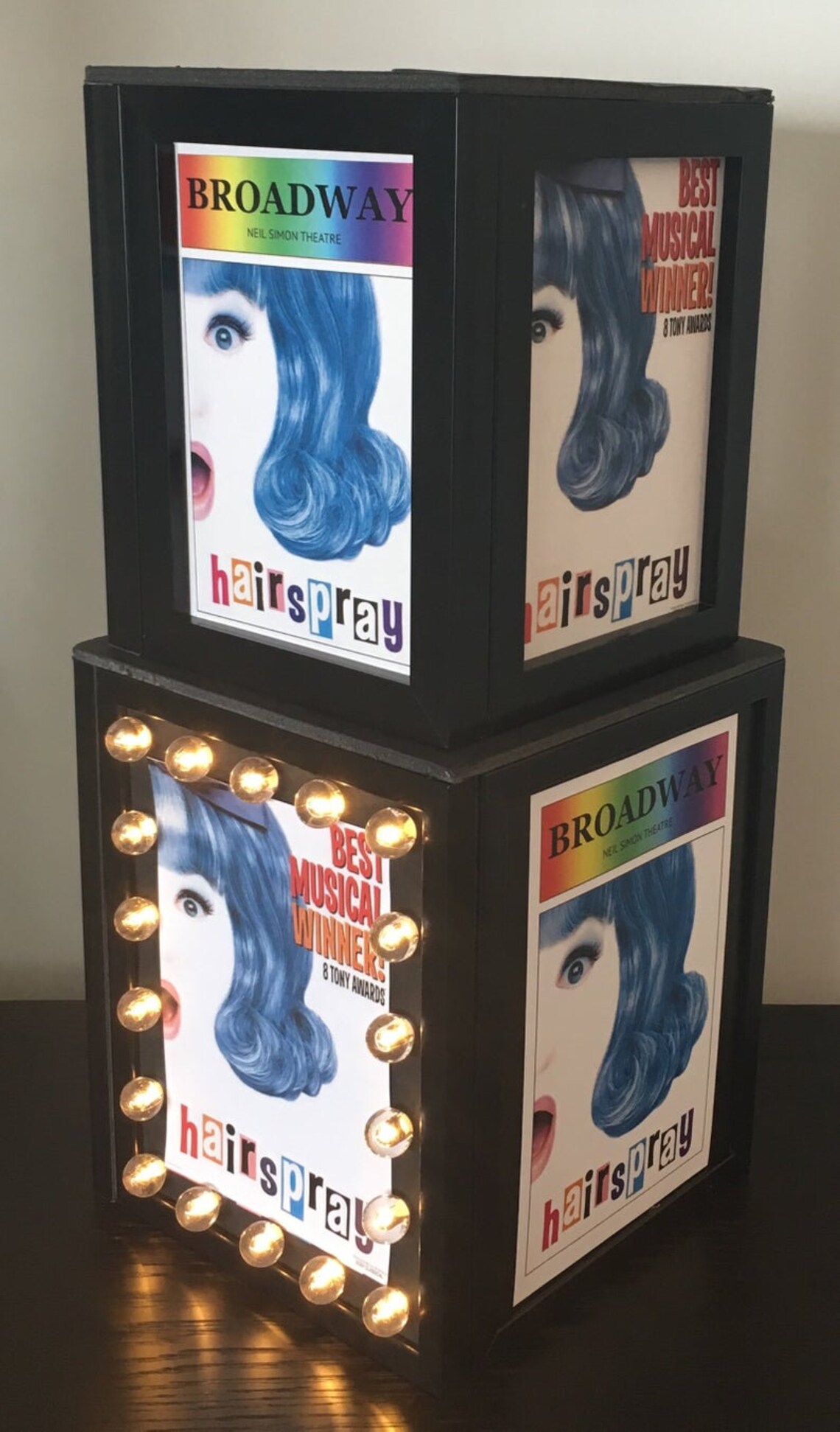 Set of 8 BROADWAY LIGHT UP Centerpiece Musical Theatre | Etsy