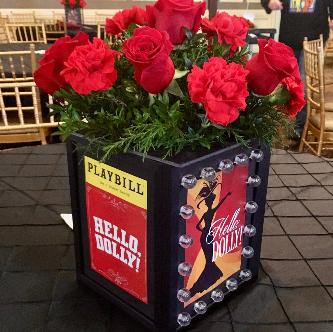 Set of 8 BROADWAY LIGHT UP Centerpiece Musical Theatre | Etsy