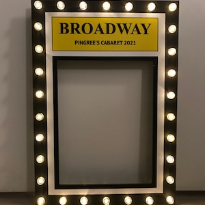 BROADWAY Musical Theater PHOTO Booth or Selfie Props ~ Personalized ...