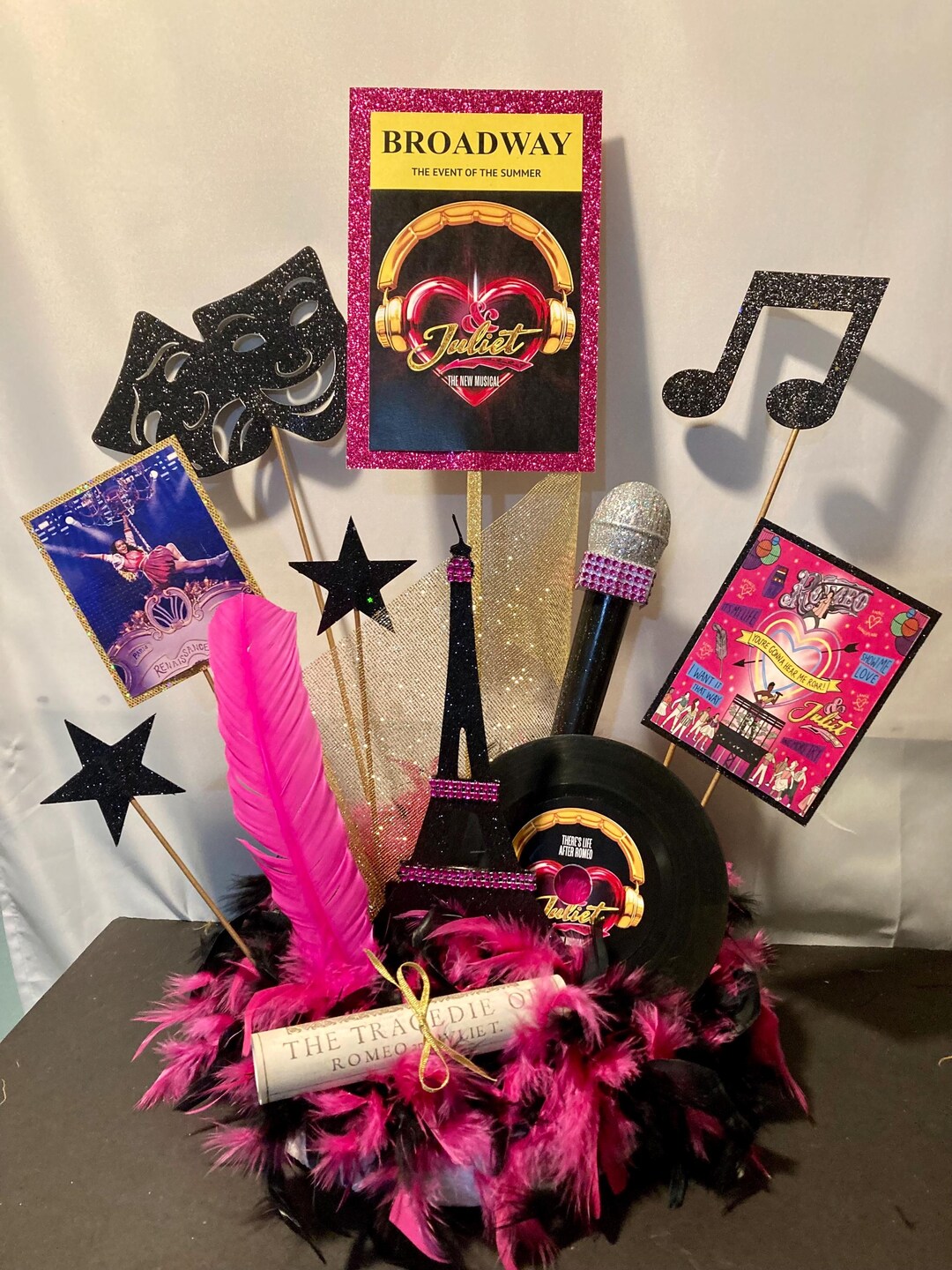 BROADWAY Musical Theatre Centerpiece Party Decoration ~ Playbill ...
