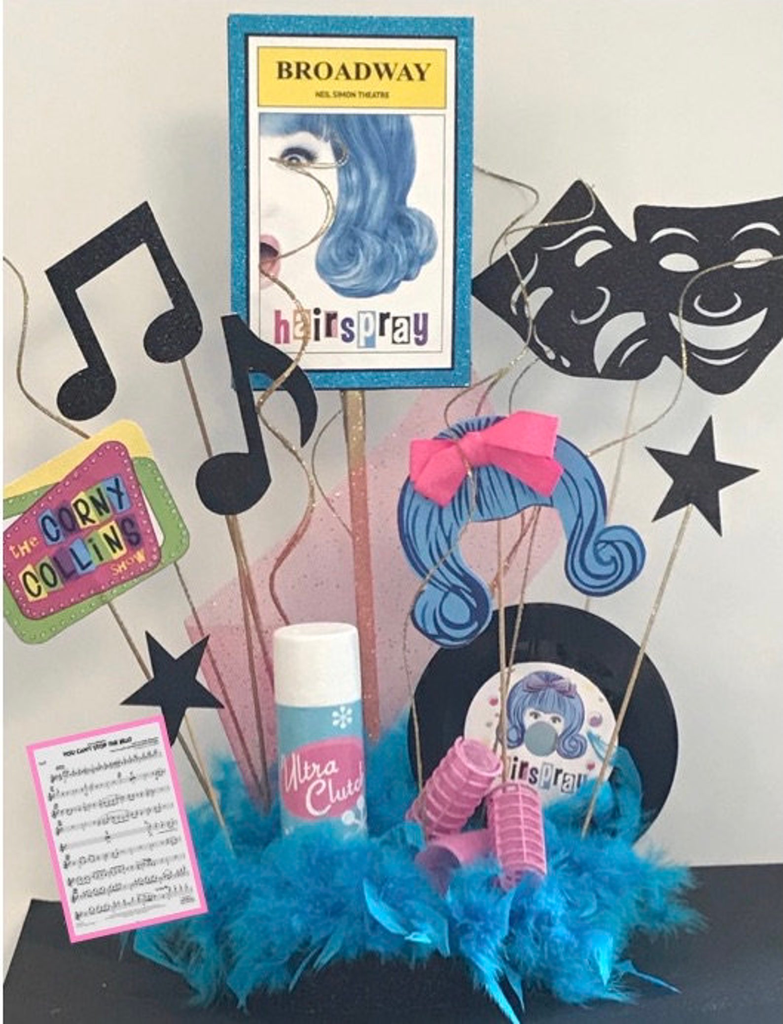 SET of 6: BROADWAY Musical Theatre Centerpiece Party - Etsy