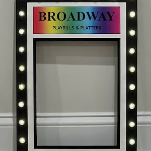 BROADWAY Musical Theater PHOTO Booth or Selfie Props ~ Personalized ...