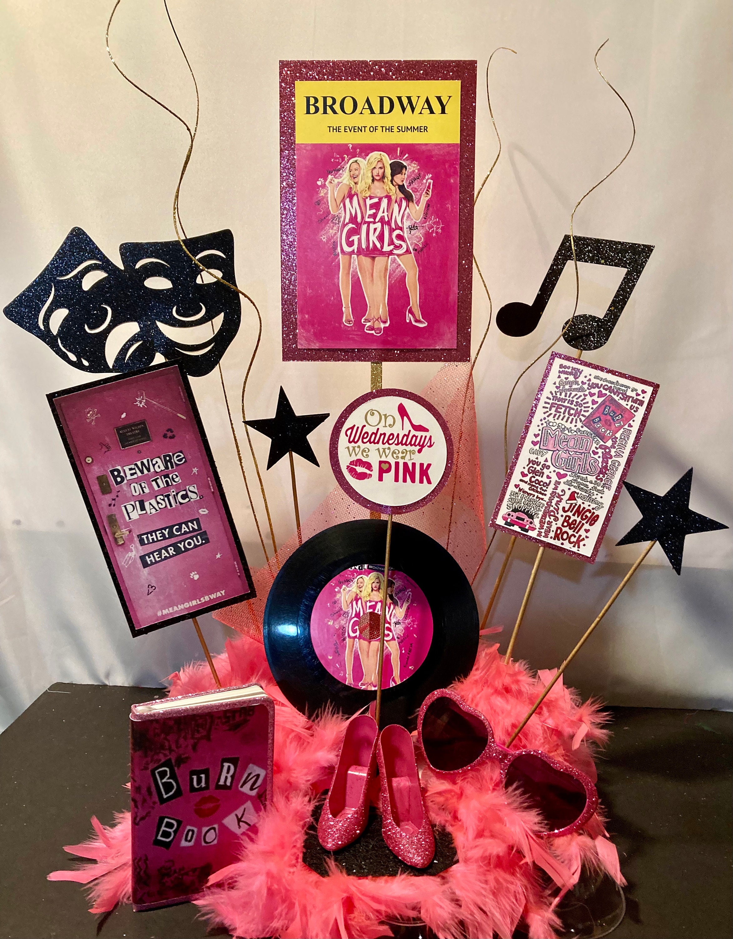 BROADWAY Musical Theatre Centerpiece Party Decoration ~ Playbill ...