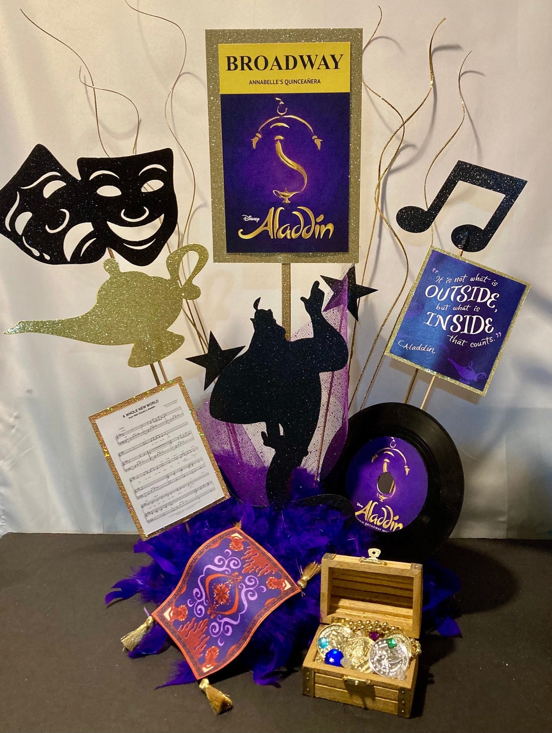 BROADWAY Musical Theatre Centerpiece Party Decoration - Etsy
