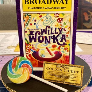 6-inch CAKE TOPPER ~ Custom BROADWAY Musical Theater Decoration ...