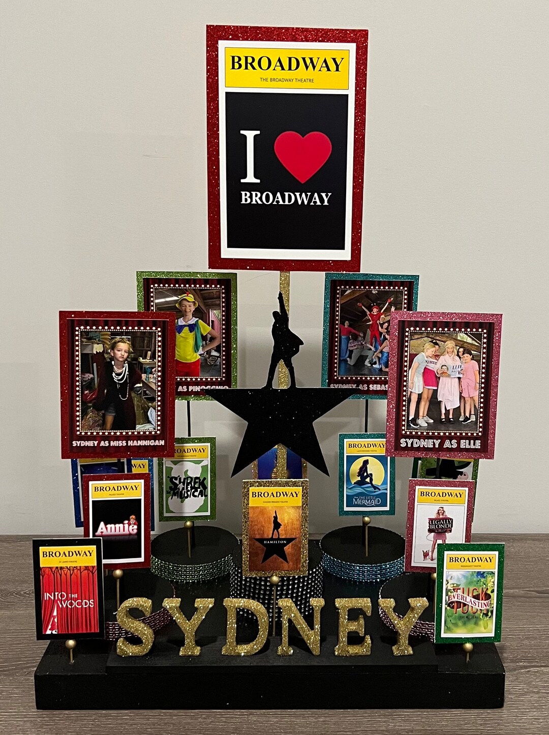 NEW Deluxe i Love Broadway Musical Theatre Centerpiece Party Decoration ...