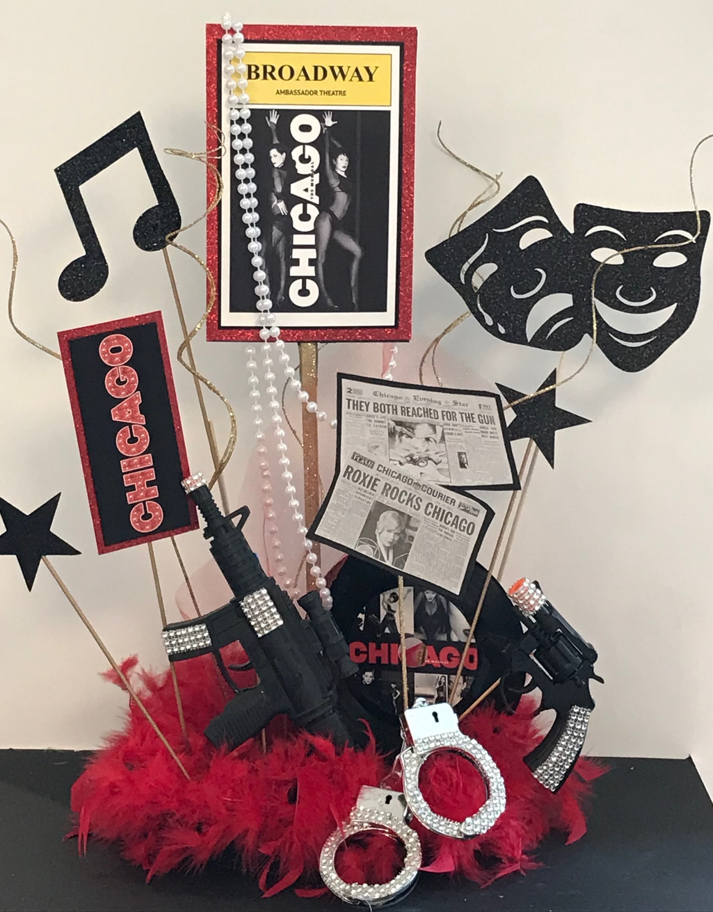 BROADWAY Musical Theatre Centerpiece Party Decoration | Etsy