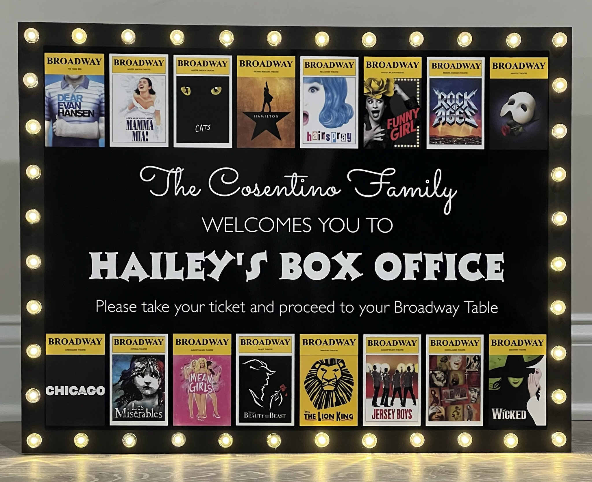 Broadway Marquee Font