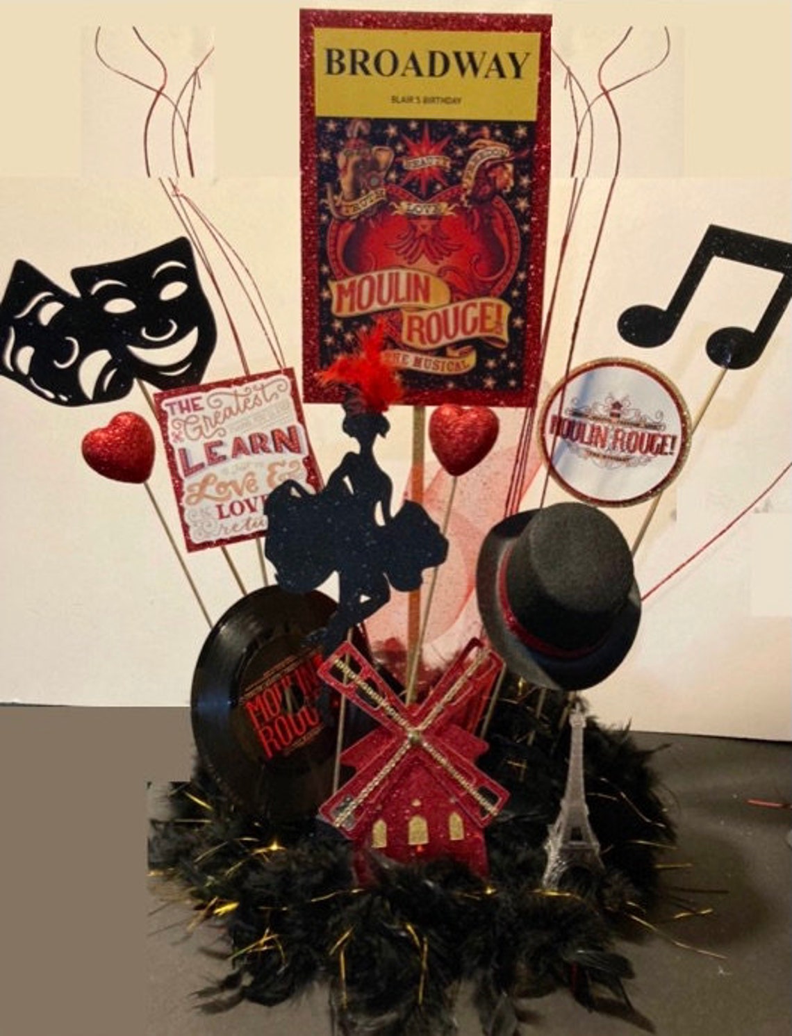 BROADWAY Musical Theatre Centerpiece Party Decoration | Etsy