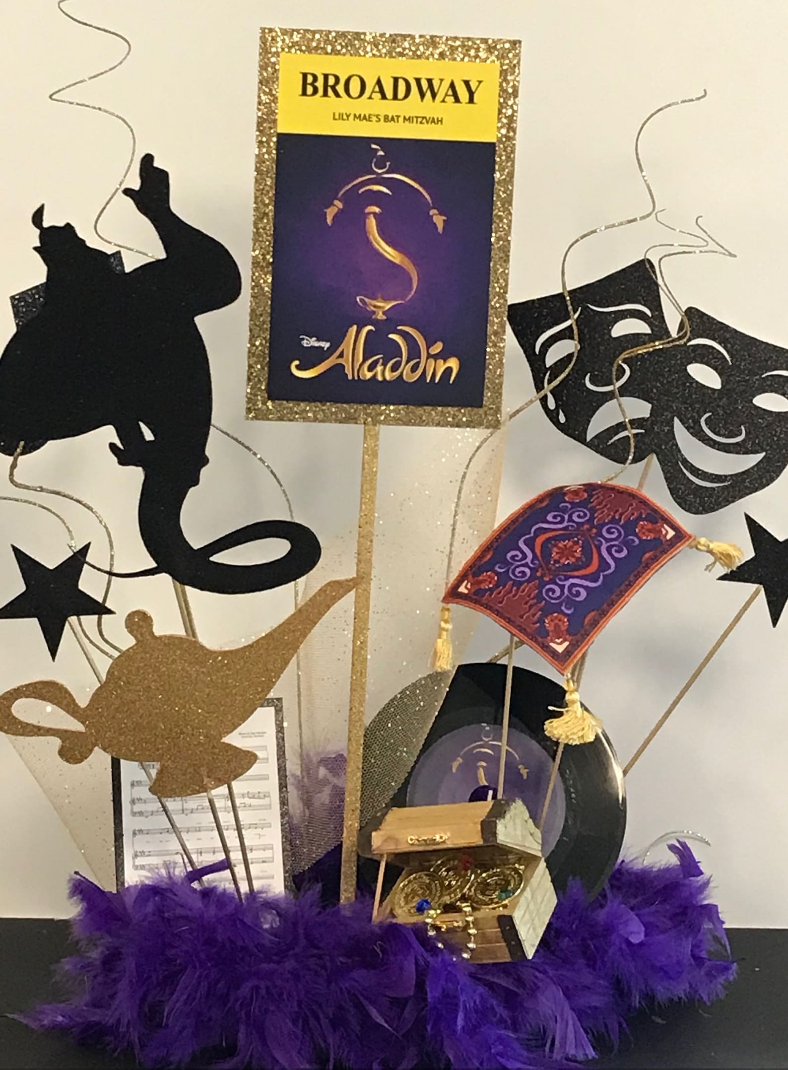 BROADWAY Musical Theatre Centerpiece Party Decoration | Etsy