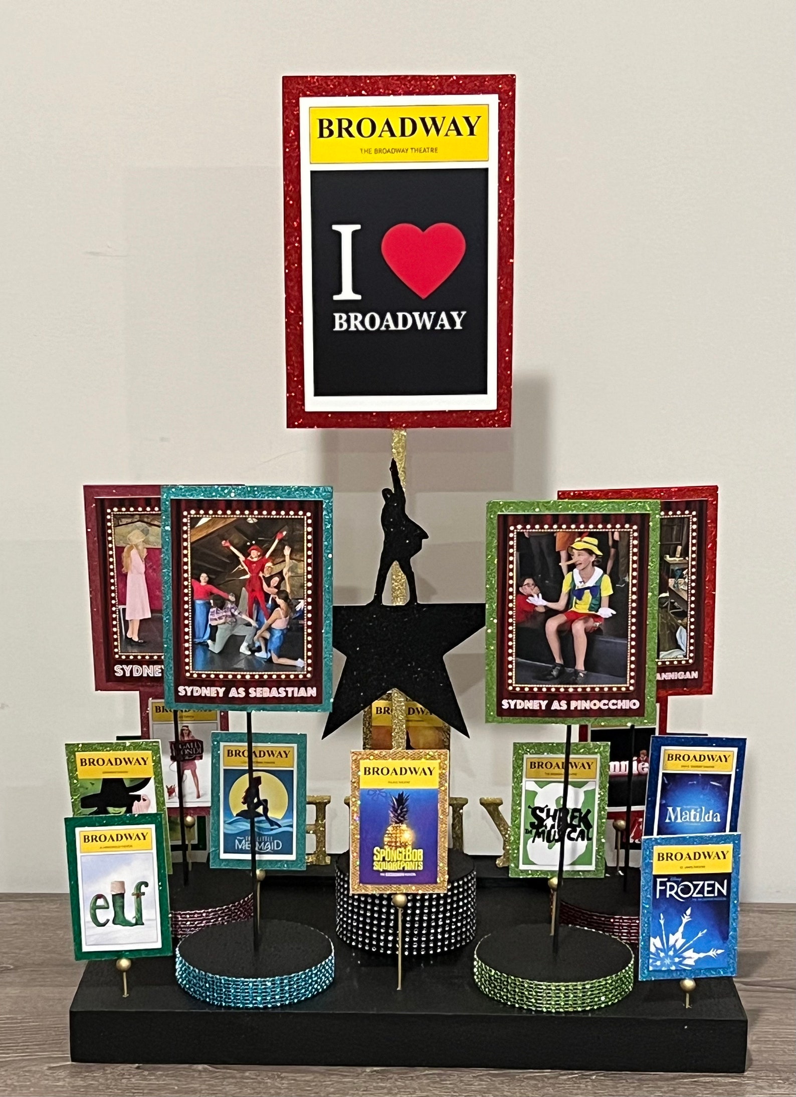 NEW Deluxe i Love Broadway Musical Theatre Centerpiece Party Decoration ...