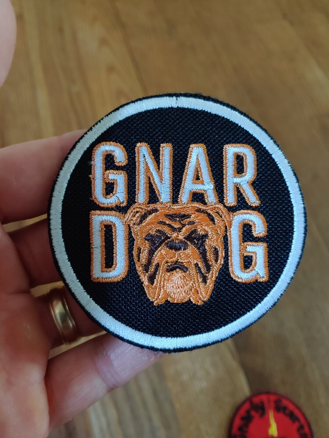GNAR DOG Iron on Patch - Etsy