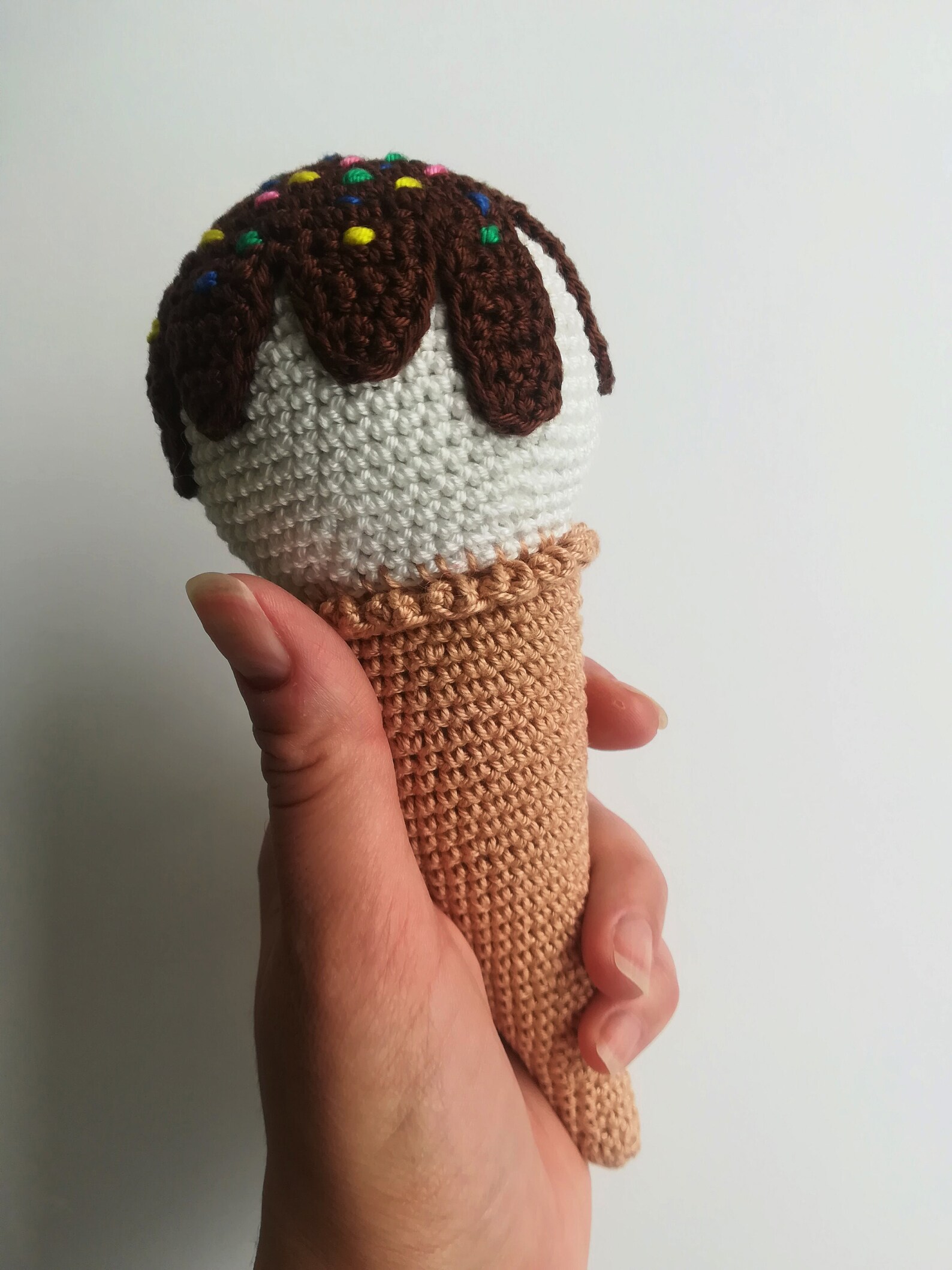 Crochet Ice Cream Crochet Pattern Amigurumi Ice Cream Crochet Baby ...