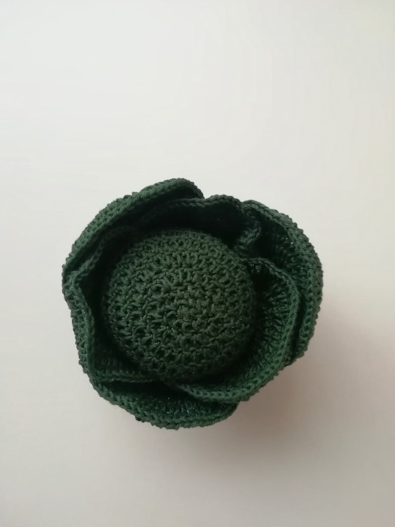 Crochet Cabbage Food Pattern Amigurumi Cabbage Toys Crochet Tutorial ...