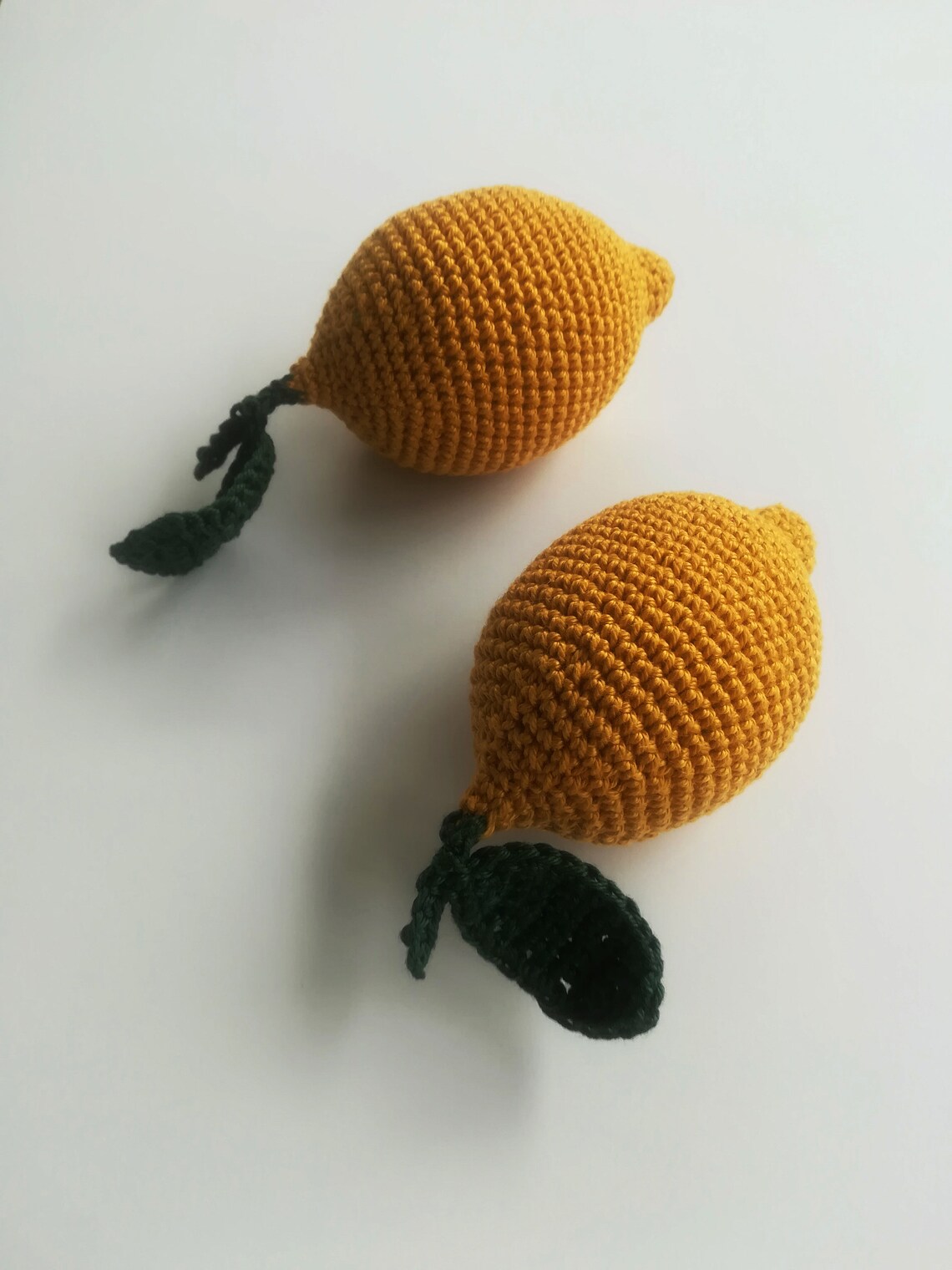 Crochet Lemon Food Pattern Amigurumi Lemon Toy Crochet | Etsy