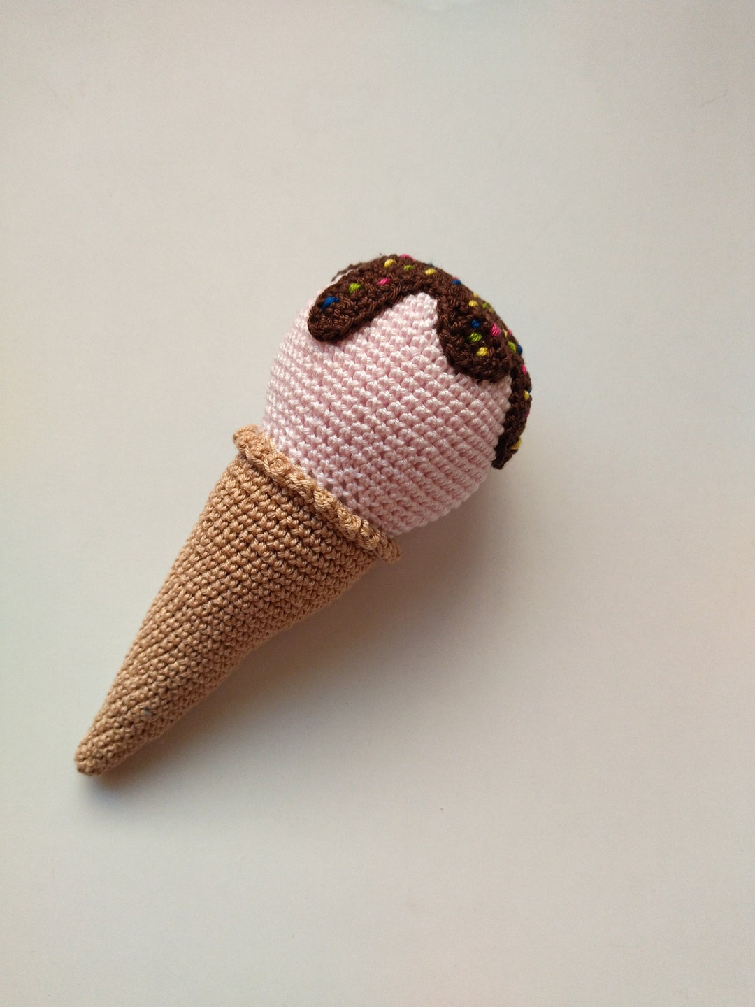 Crochet Ice Cream Crochet Pattern Amigurumi Ice Cream Crochet Baby ...