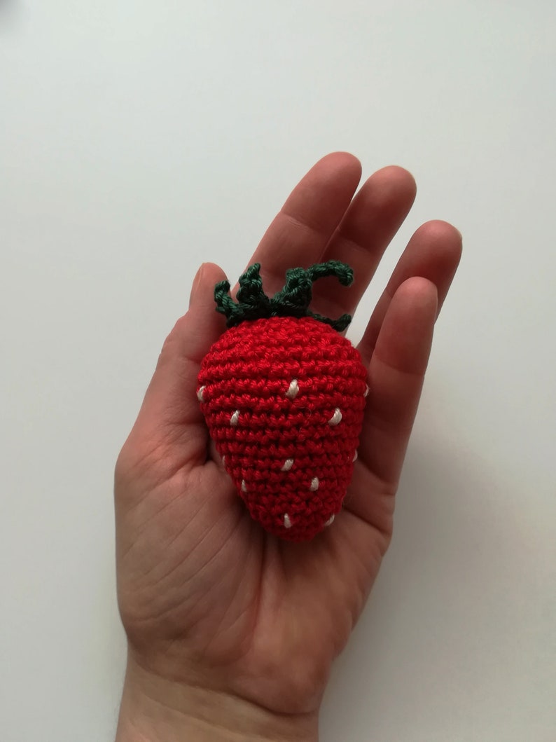 Strawberry Pattern Crochet Pattern Amigurumi Pattern Crochet Strawberry ...