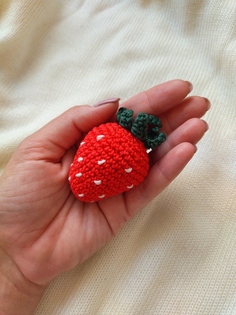 Strawberry Pattern Crochet Pattern Amigurumi Pattern Crochet Strawberry ...