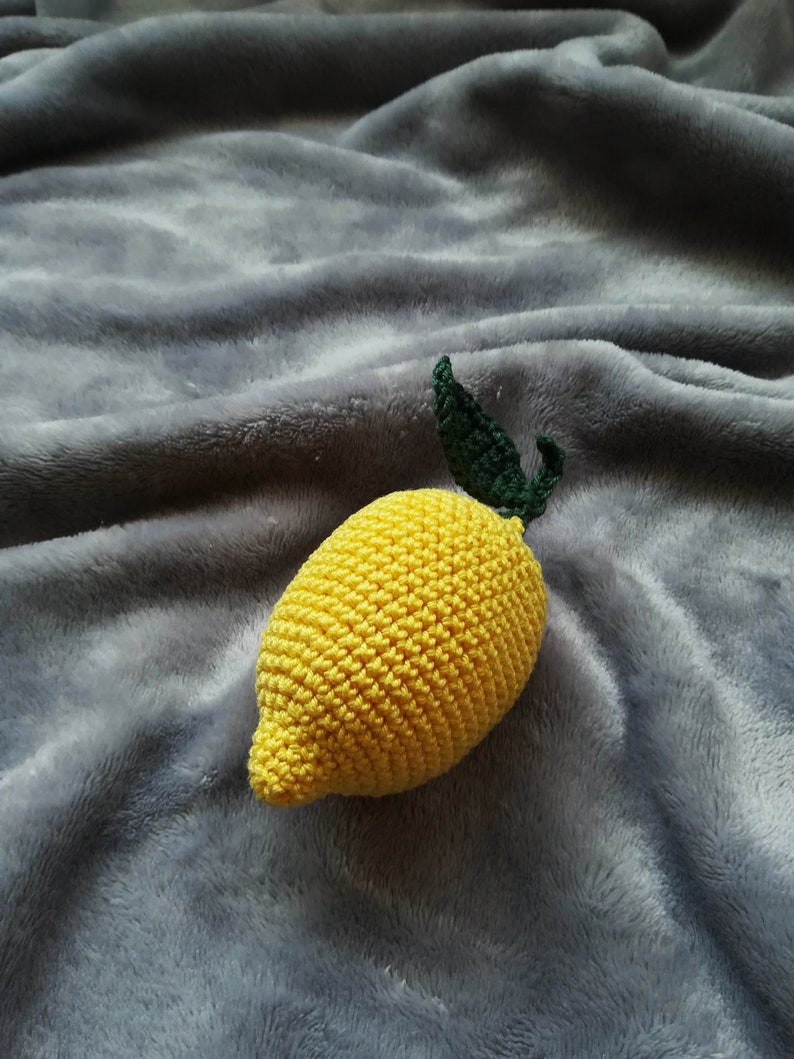 Crochet Lemon Food Pattern Amigurumi Lemon Toy Crochet | Etsy