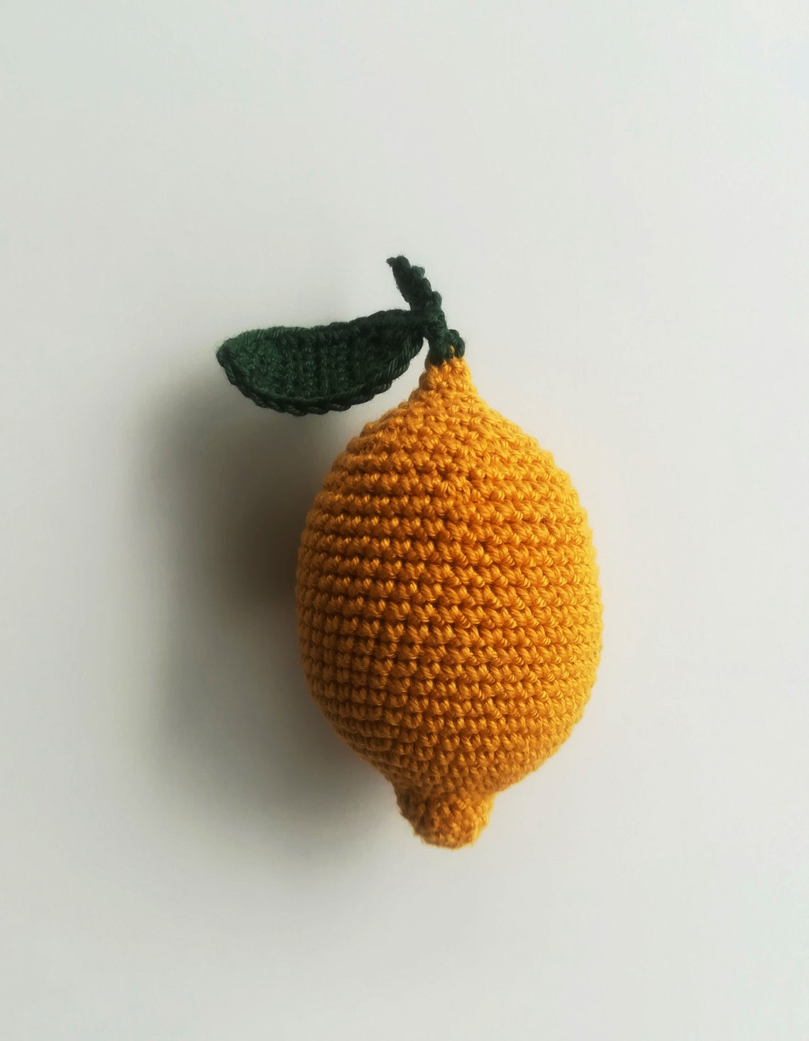 Crochet Lemon Food Pattern Amigurumi Lemon Toy Crochet | Etsy
