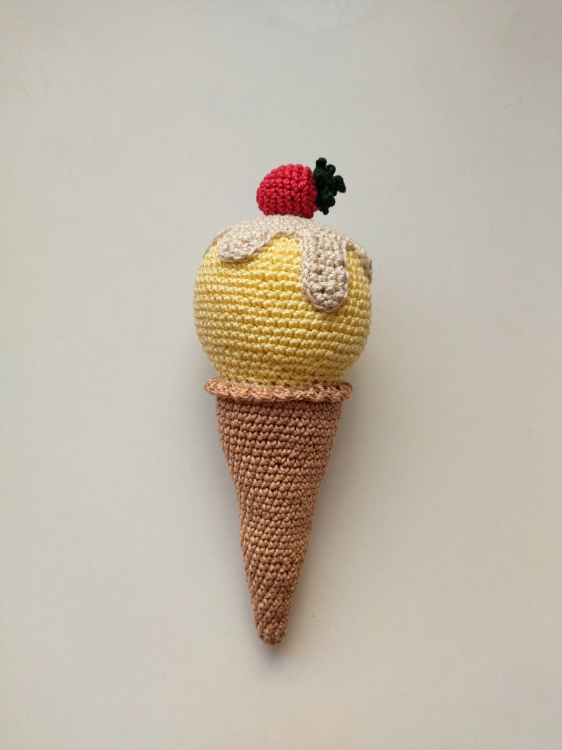 Crochet Ice Cream Crochet Pattern Amigurumi Ice Cream Baby - Etsy