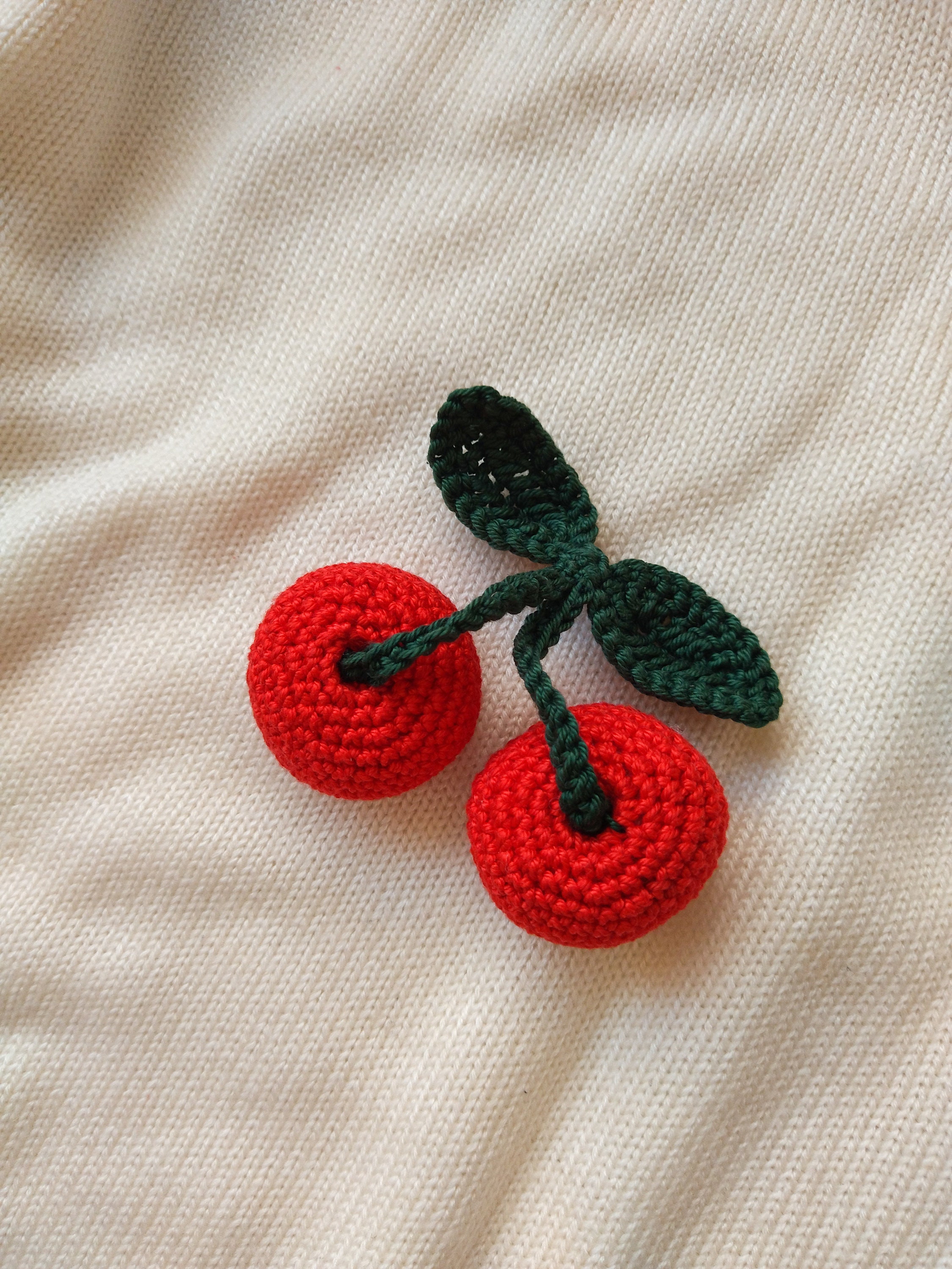 Crochet Cherry Cherry Pattern Crochet Pattern Amigurumi - Etsy