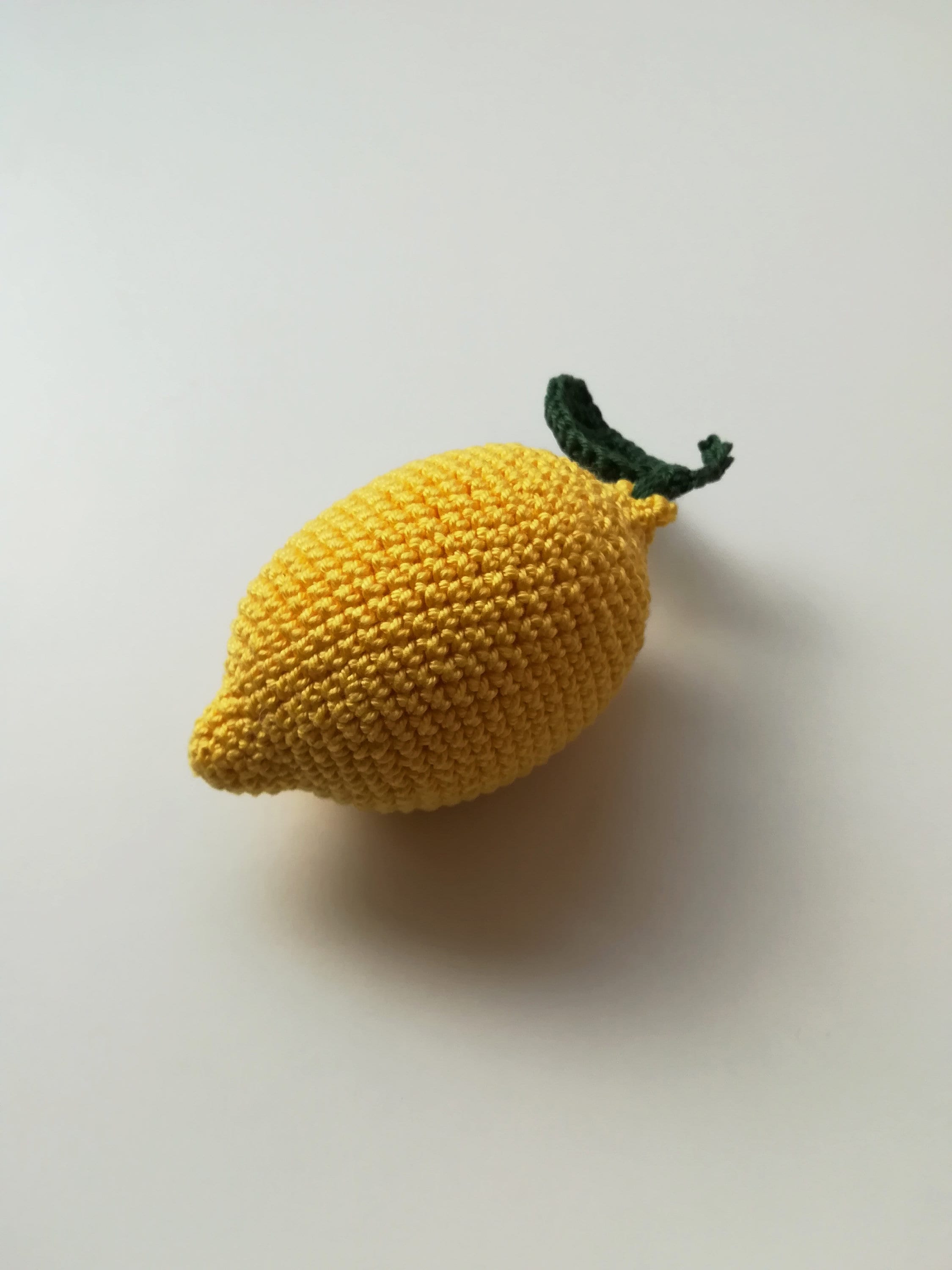 Crochet Lemon Food Pattern Amigurumi Lemon Toy Crochet Tutorial Toddler ...