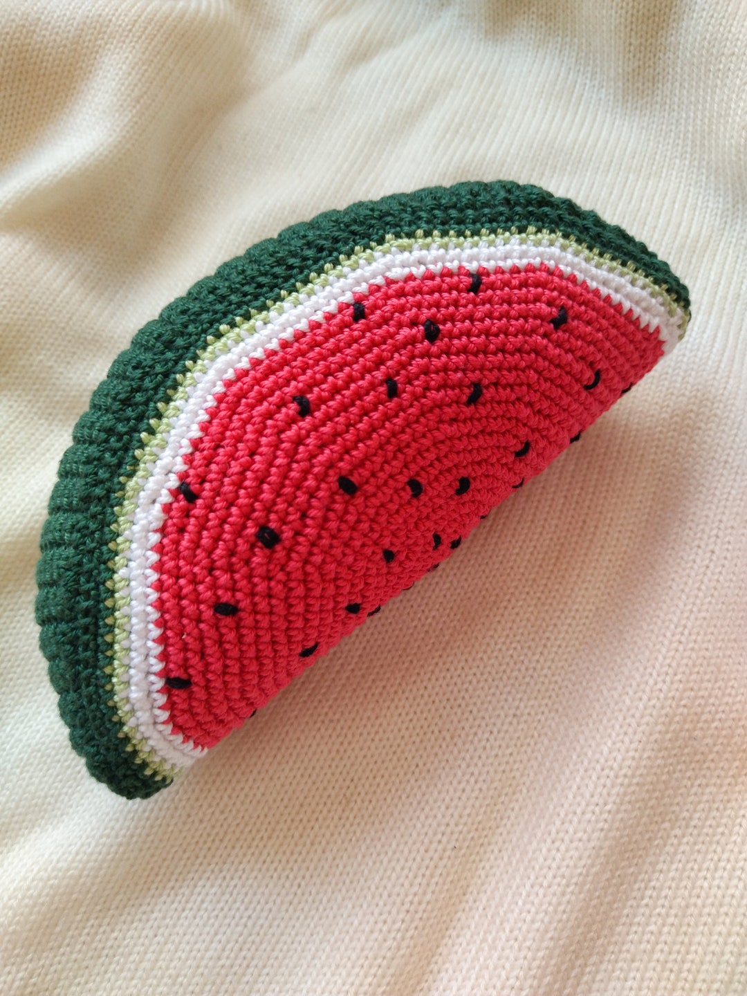 Crochet Watermelon Watermelon Pattern Crochet Tutorial Crochet Pattern ...