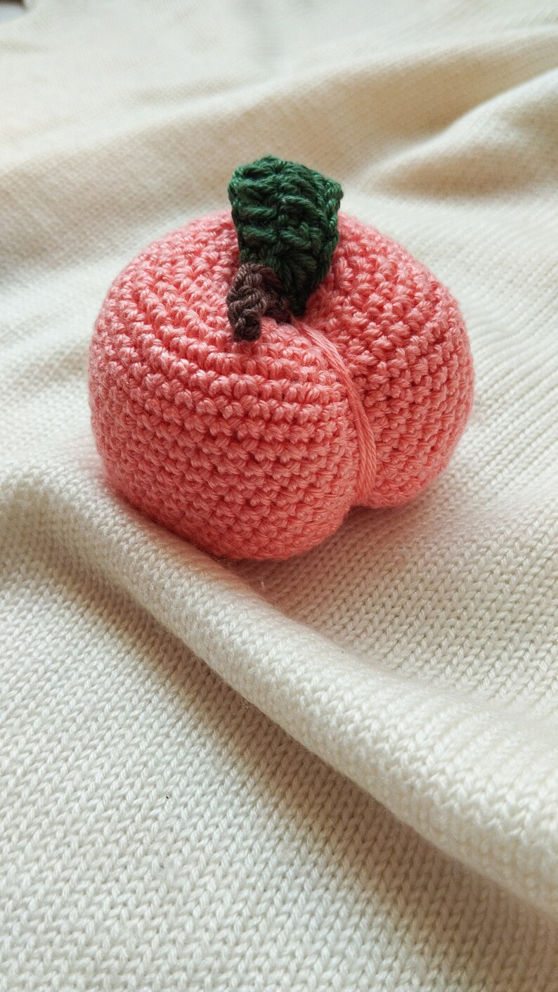 Crochet Peach Peach Pattern Crochet Pattern Amigurumi Pattern Amigurumi ...