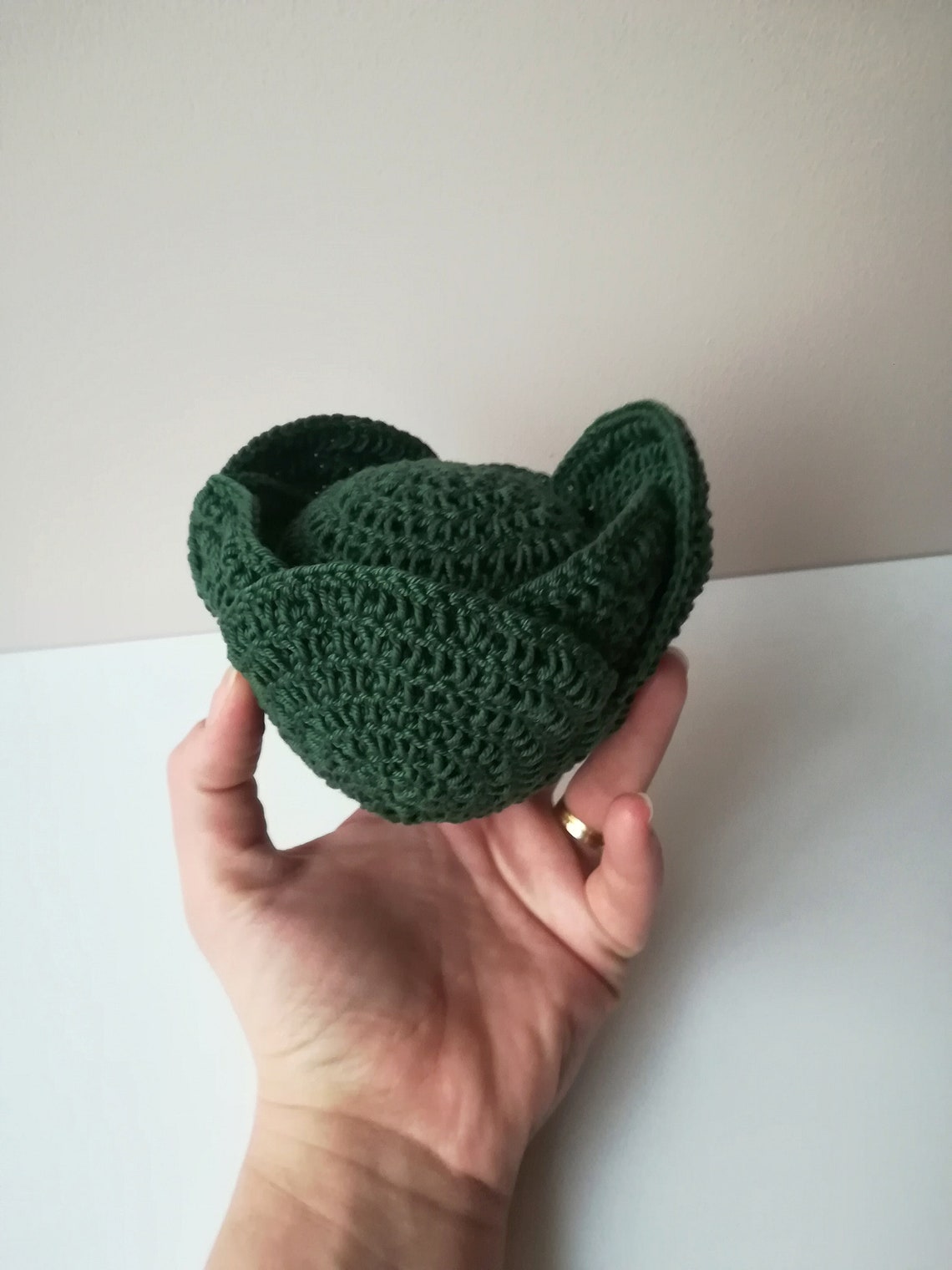 Crochet Cabbage Food Pattern Amigurumi Cabbage Toys Crochet Tutorial ...