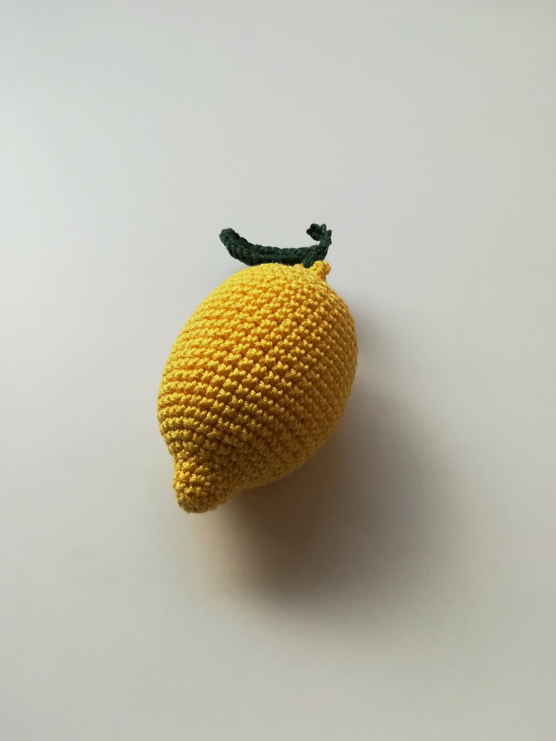Crochet Lemon Food Pattern Amigurumi Lemon Toy Crochet | Etsy